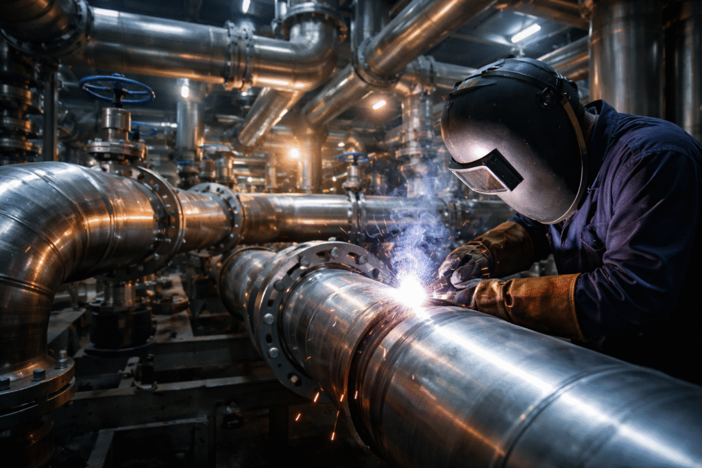 Why Welding is the Backbone of Piping Systems?
